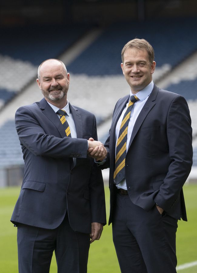Scotland boss Steve Clarke and SFA chief executive Ian Maxwell take pay ...