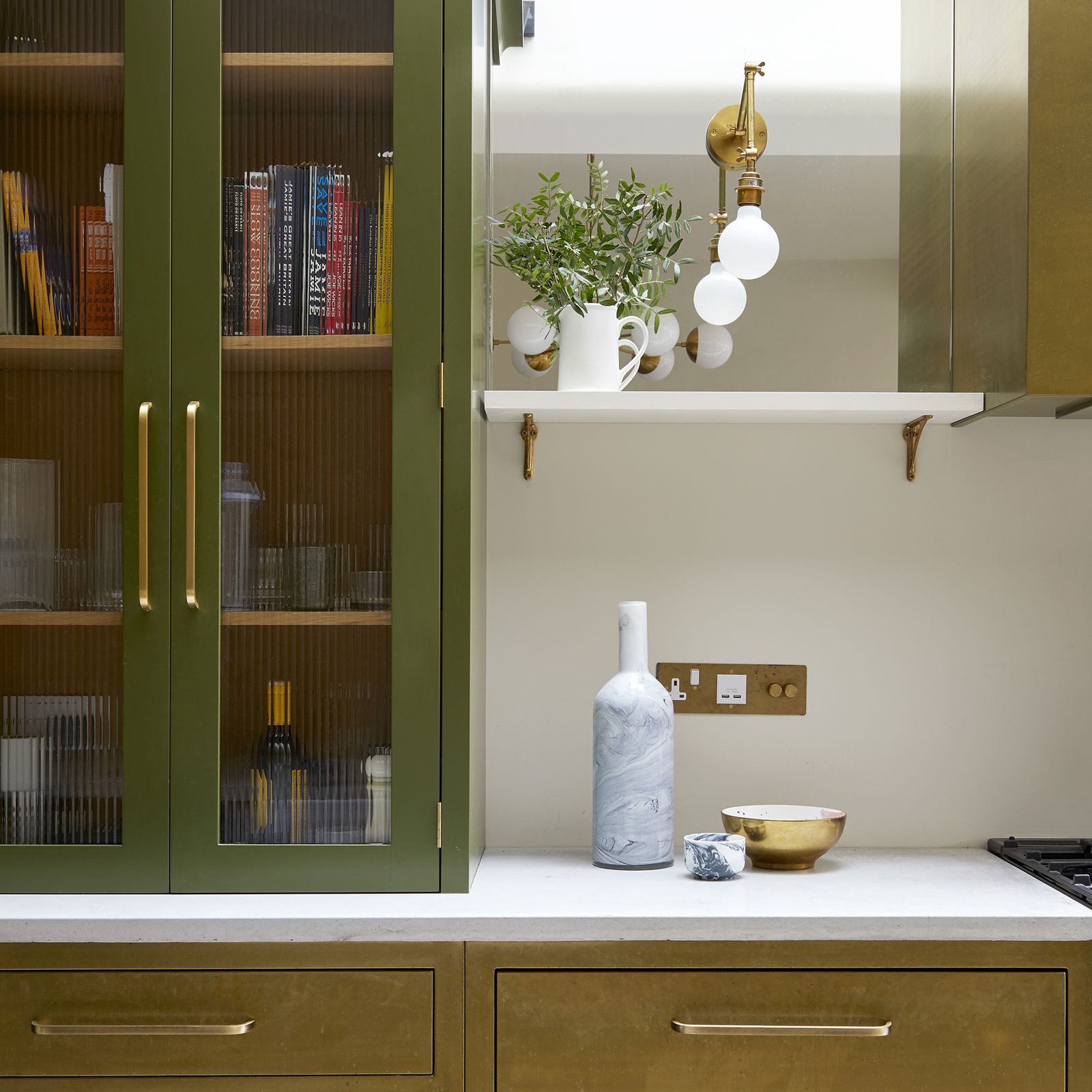 A kitchen library is the latest affordable decor trend | Ideal Home