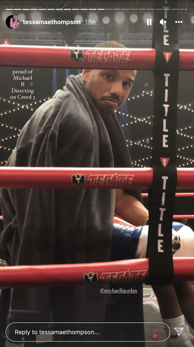 Creed III: See The First Look Michael B. Jordan Back In The Ring ...