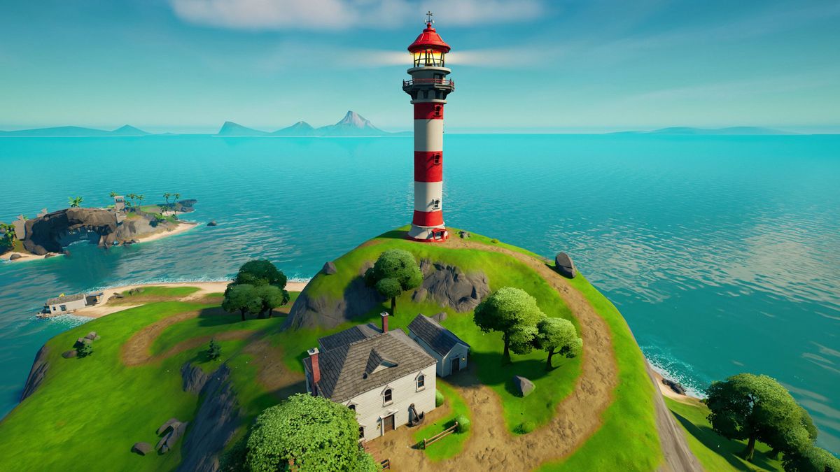 Fortnite Fancy View, Rainbow Rentals, & Lockie's Lighthouse locations ...