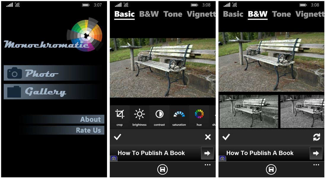 Monochromatic, a Windows Phone app for the times your photos need a ...