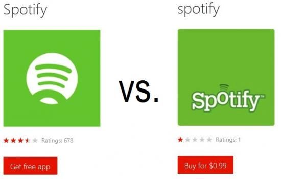 Fake Spotify app removed from Marketplace | Windows Central