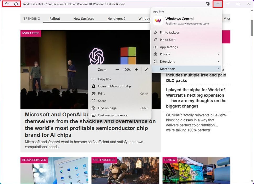 How to install PWAs on Windows 11 | Windows Central