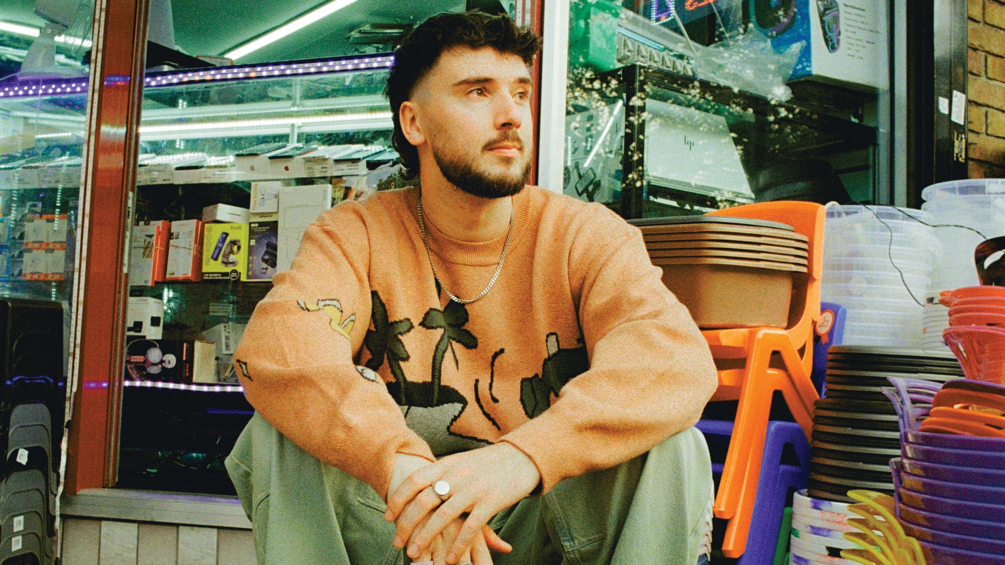 “My idea was to merge The 1975 and Skrillex and make something between ...