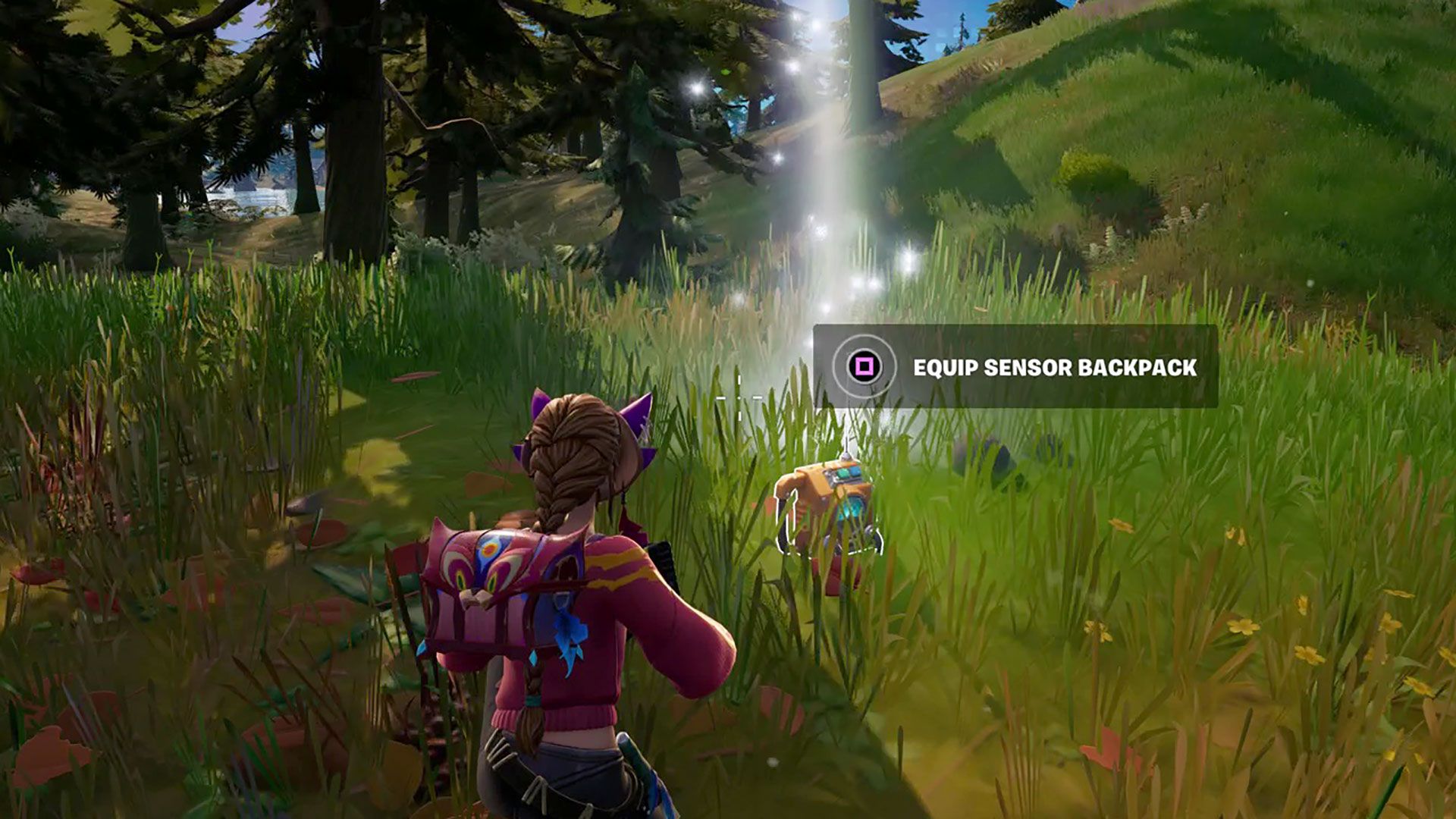 Where to find a Fortnite Sensor Backpack | GamesRadar+