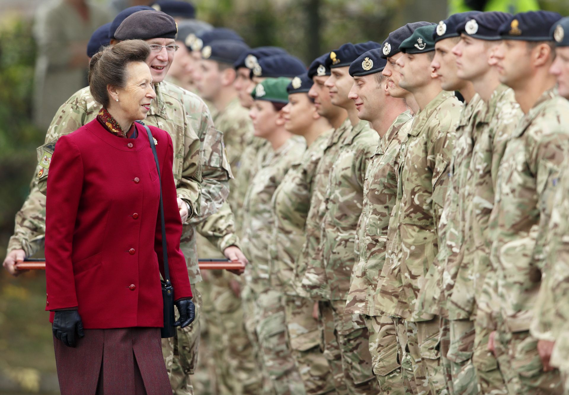 Princess Anne stuns in bold red jacket | Woman & Home