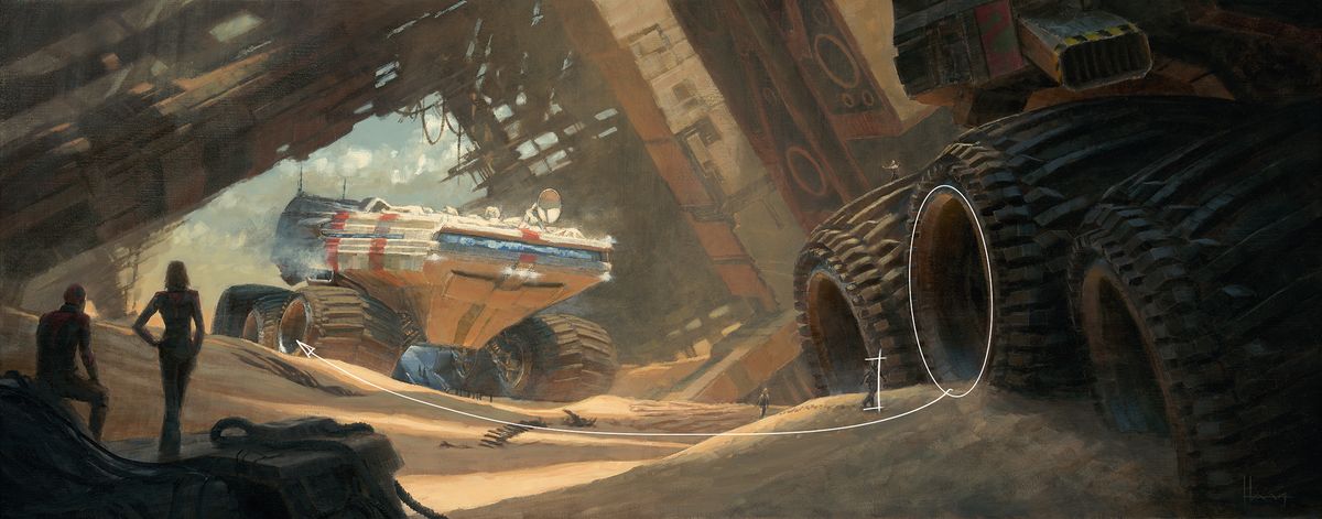 How to achieve scale in your paintings | Creative Bloq