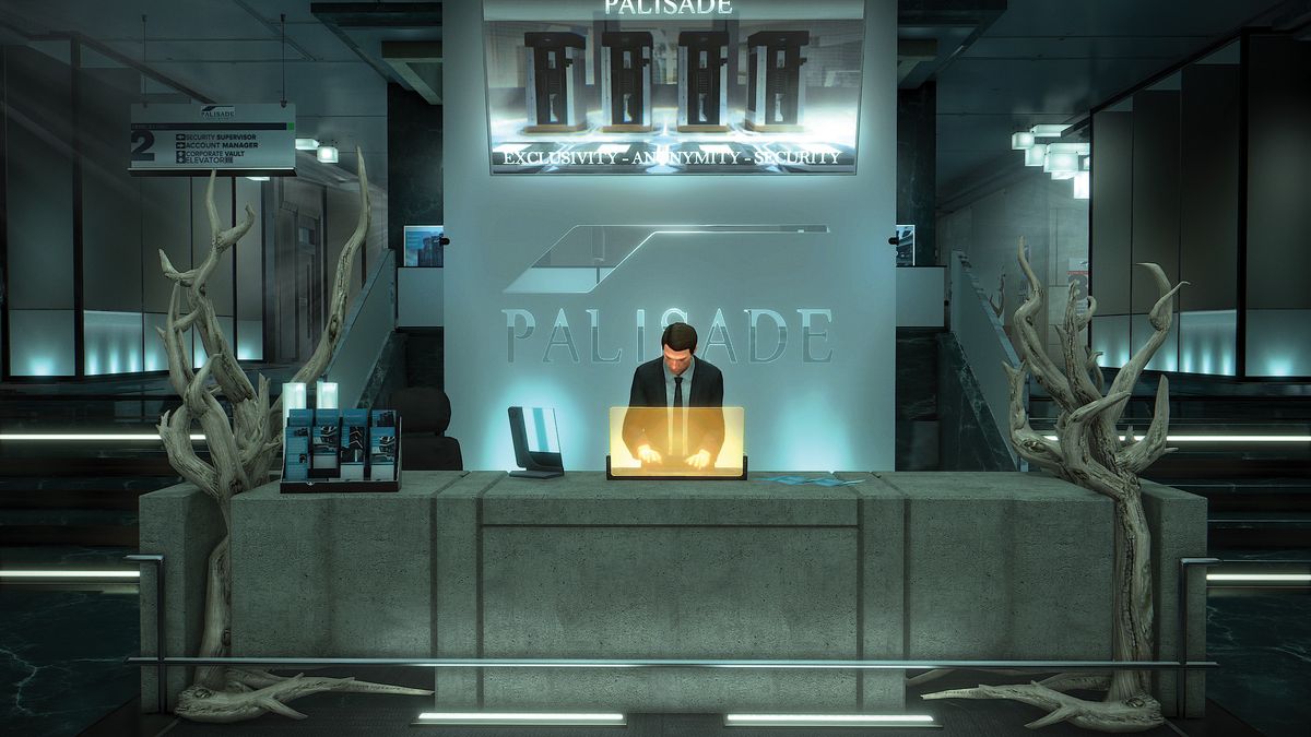 Making Deus Ex: Mankind Divided's best level, the Palisade Bank | PC Gamer