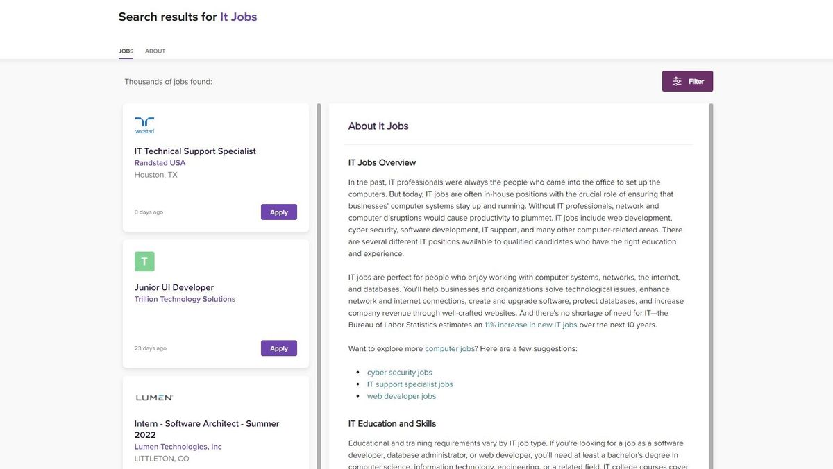 Monster job hiring site review | TechRadar