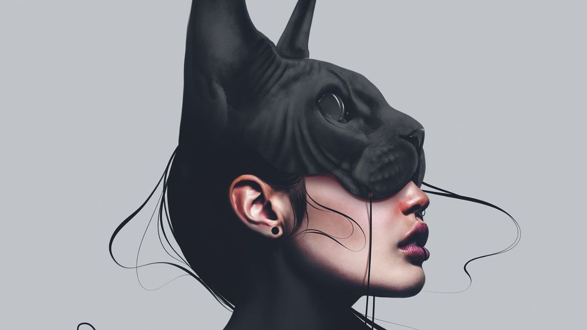 Learn to paint with Procreate to create a striking female portrait ...