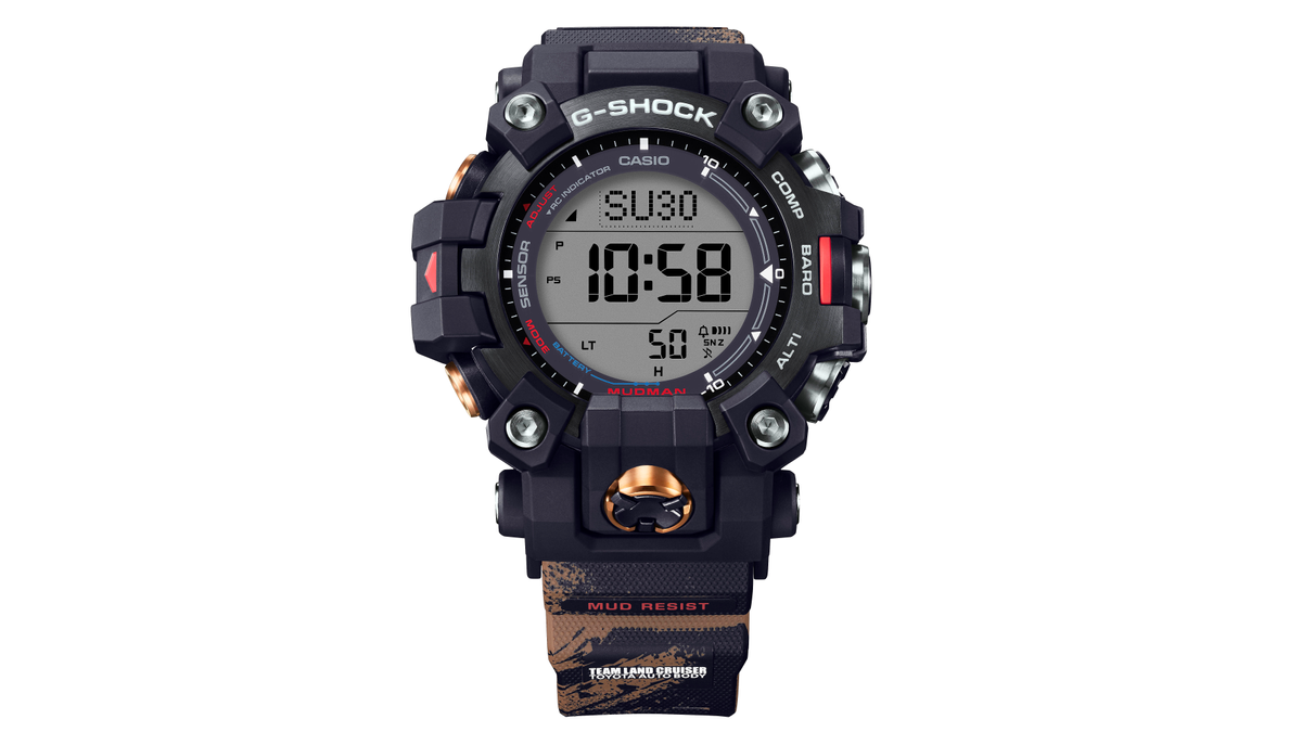 Casio launches 'dirt' spattered G-Shock Mudman watch inspired by the ...
