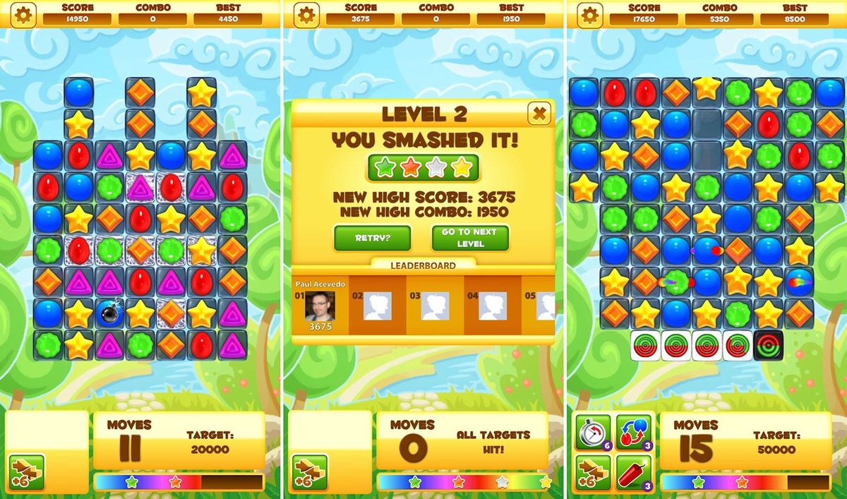 Jelly Smash, a candy smashing game for Windows Phone and Windows 8 ...