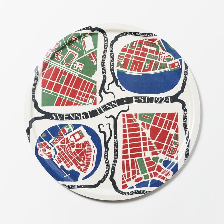 Svenskt Tenn pattern by Josef Frank shows Stockholm streets | Wallpaper*