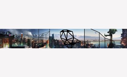 Panorama; at the Vitra Design Museum offers a 360-degree view of ...