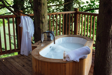 Treehouse getaway: The Orchard at Fenny Castle, Somerset | Marie Claire UK