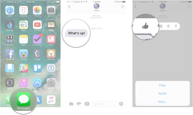 How to use emoji and Tapbacks in Messages on iPhone and iPad | iMore