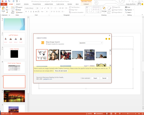 How to Insert Online Video and Images Into PowerPoint 2013 ...