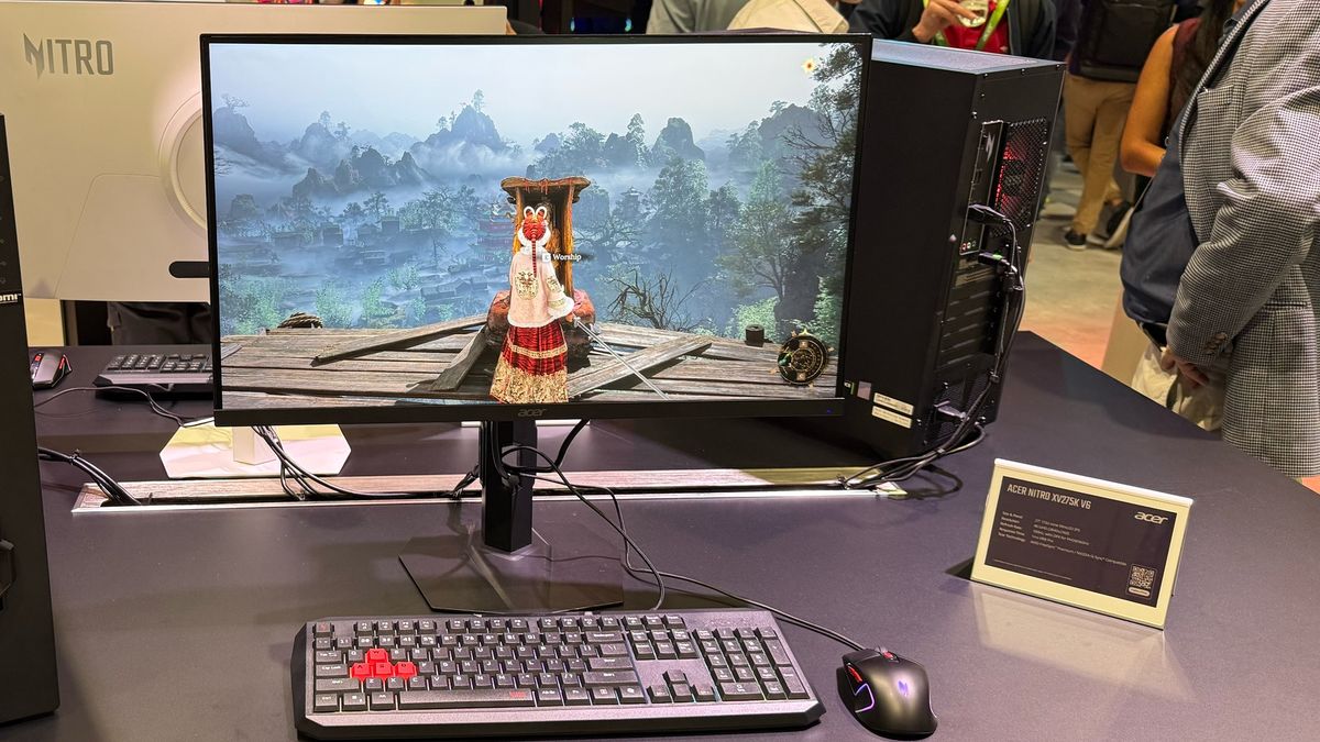 Acer's new Predator gaming monitor boasts a 720 Hz OLED panel, if you ...