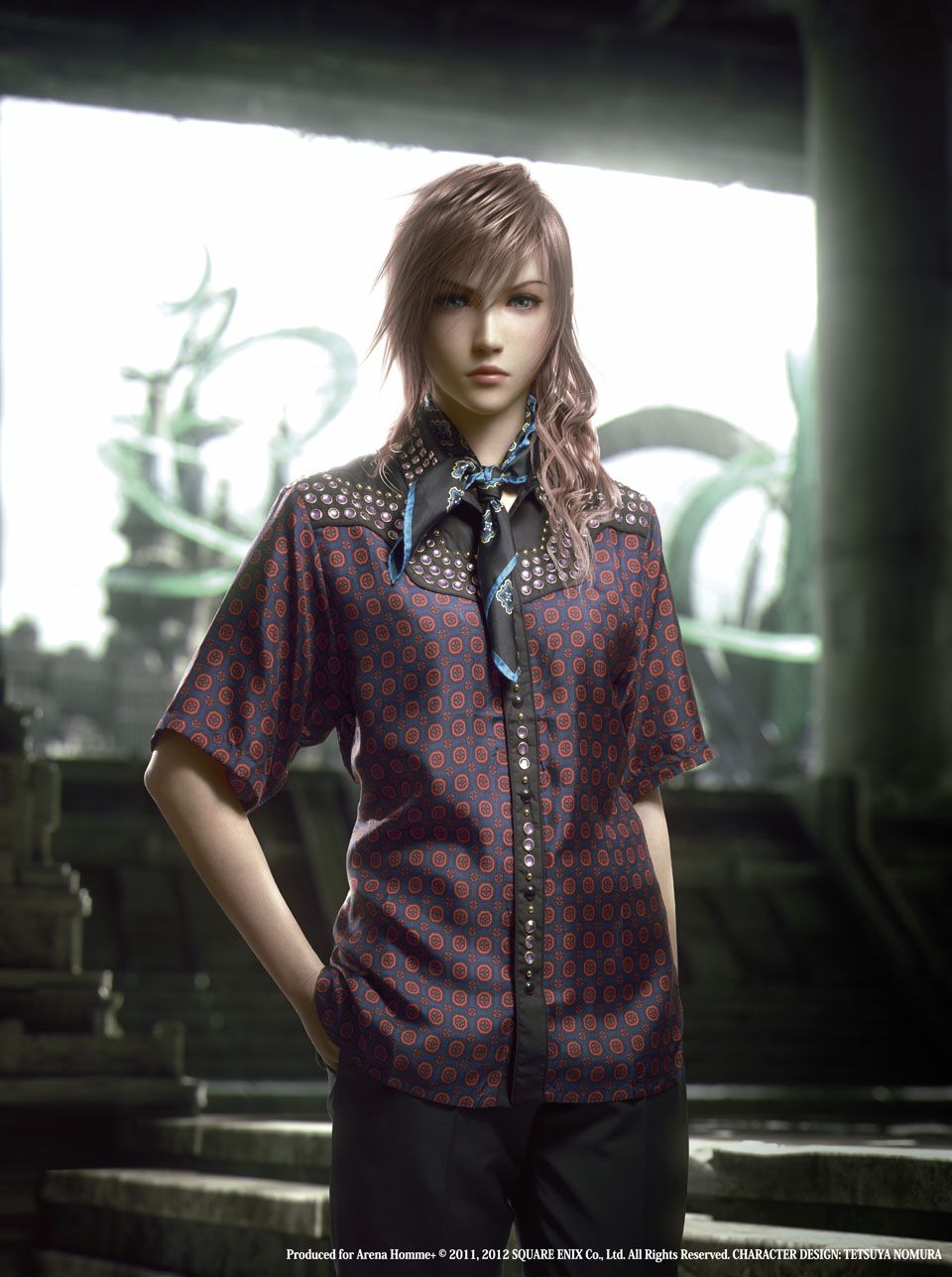 Final Fantasy XIII-2 Characters Model Prada Clothing | Cinemablend