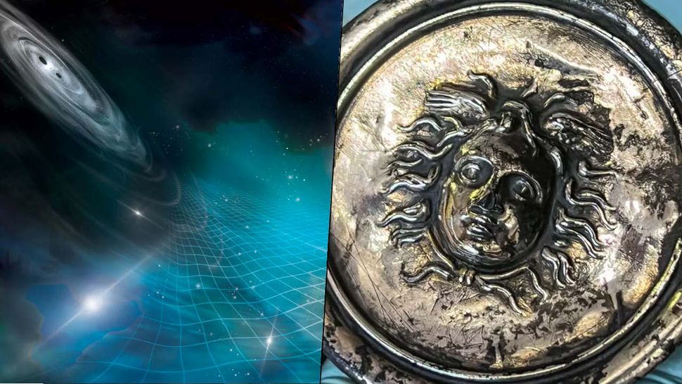 Science news this week: Gravitational waves and a winged Medusa medal ...