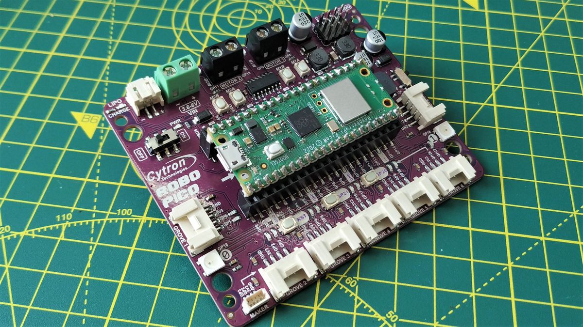 Cytron Robo Pico Review: Simple, low-cost robotics board | Tom's Hardware