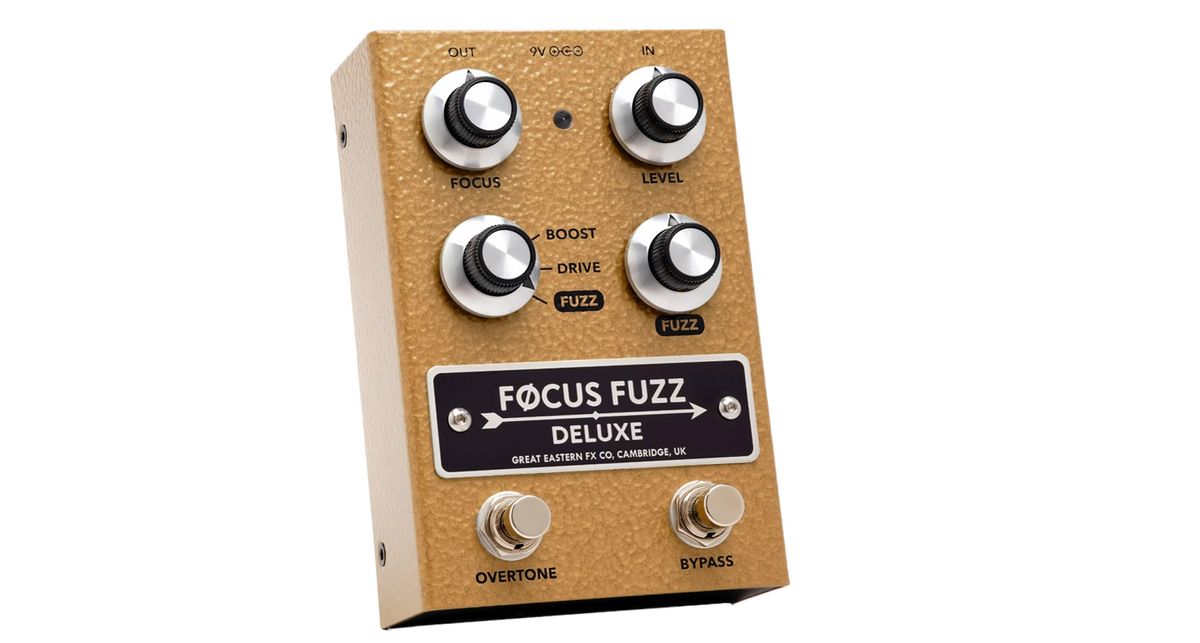 “This golden gain machine covers the entire spectrum from gritty boost through to full-on fuzz ...