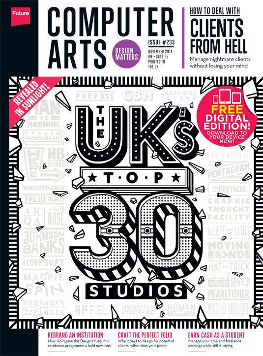 Discover the UK's top 30 studios in the latest issue of Computer Arts ...