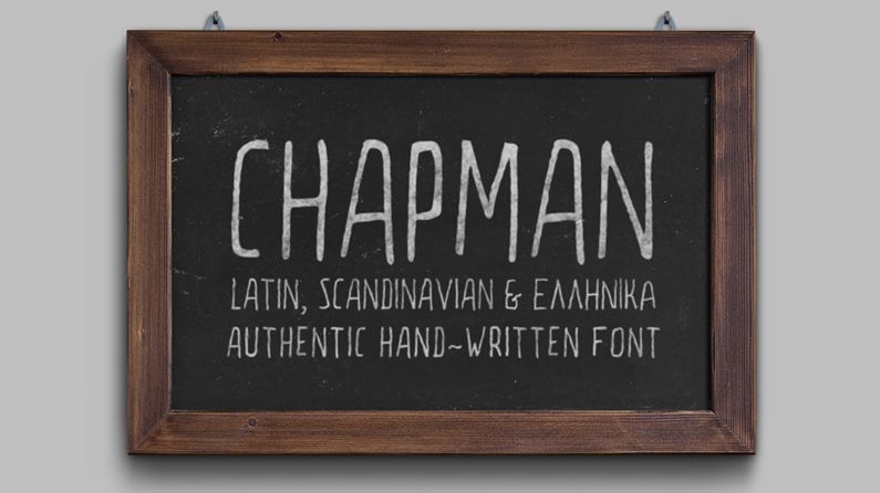 Font of the day: Chapman | Creative Bloq