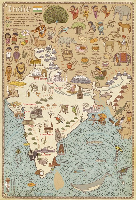 Gorgeous atlas illustrations help kids picture the planet | Creative Bloq