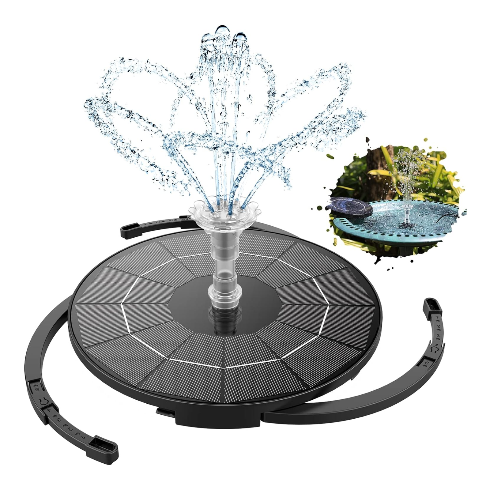 Use This Solar Fountain to Make a Water Feature in Your Yard | Livingetc