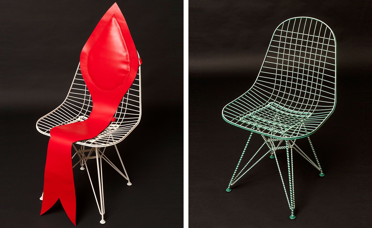 Eames Wire Chairs redesigned for charity | Wallpaper