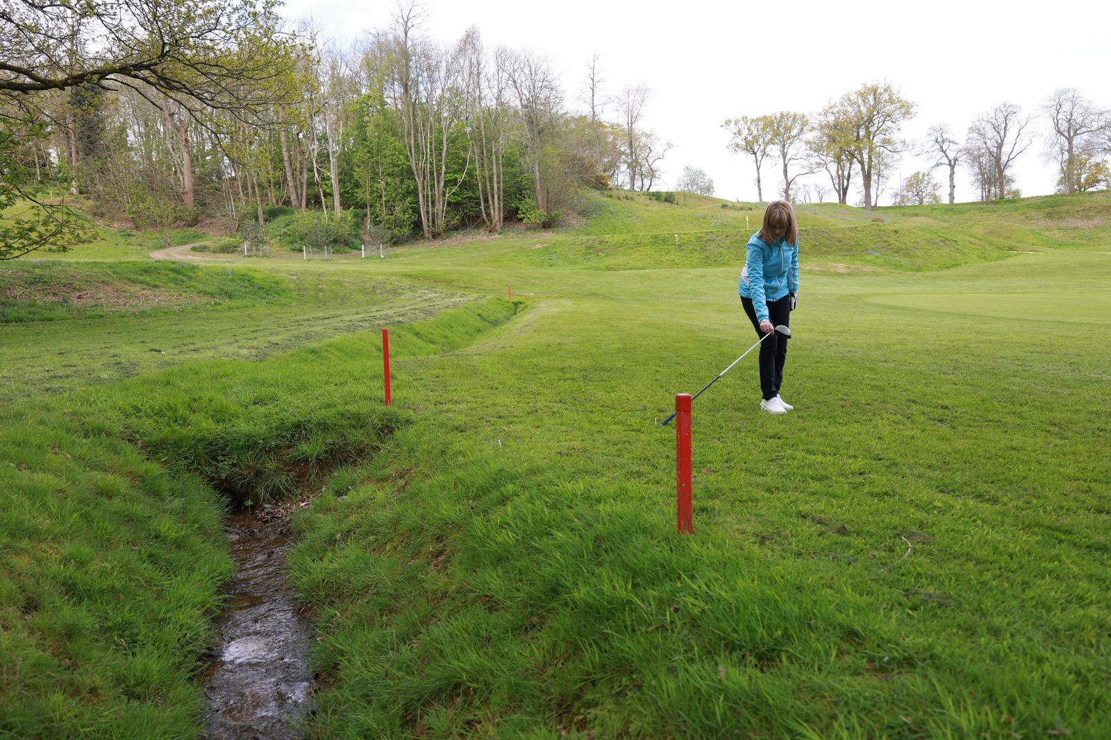 The Rules On Red, Yellow And White Stakes | Golf Monthly