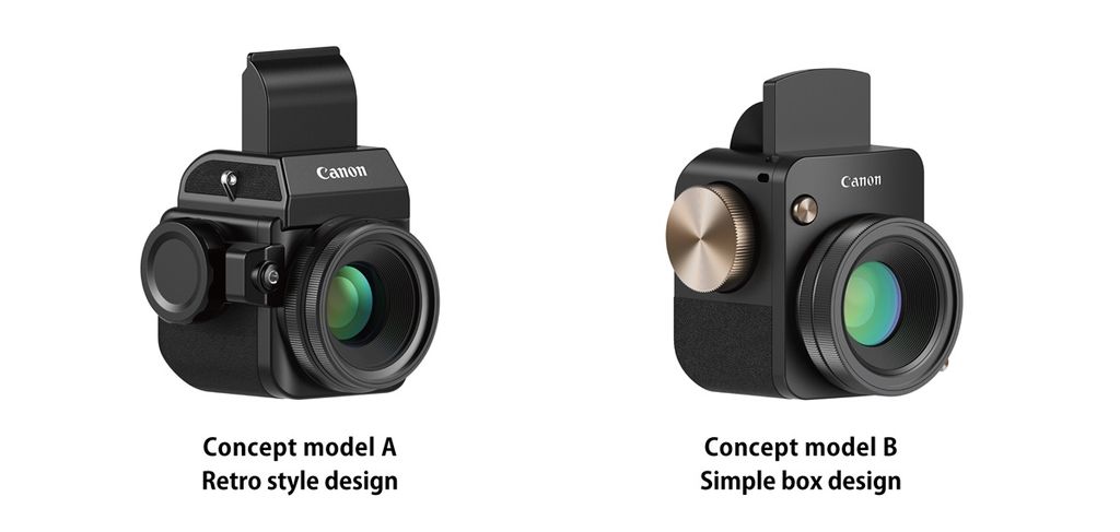 Canon goes retro! Analog concept camera with optical finder and manual ...