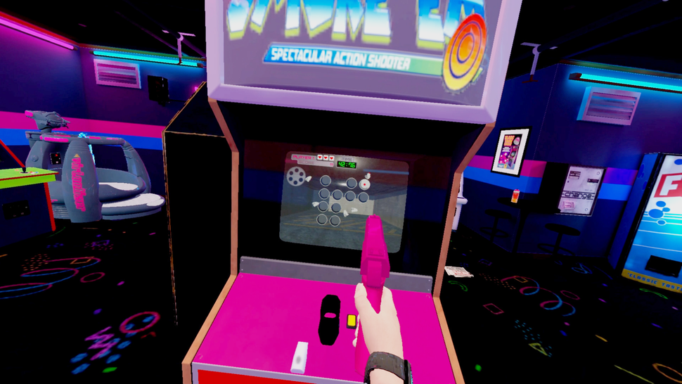 Arcade Paradise VR review: 90s retro design, clever immersion and the ...