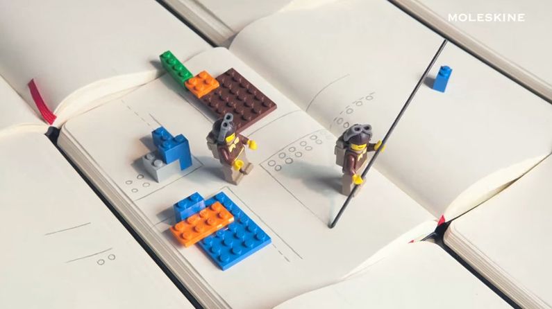 Moleskine and Lego join forces to create these desirable notebooks ...