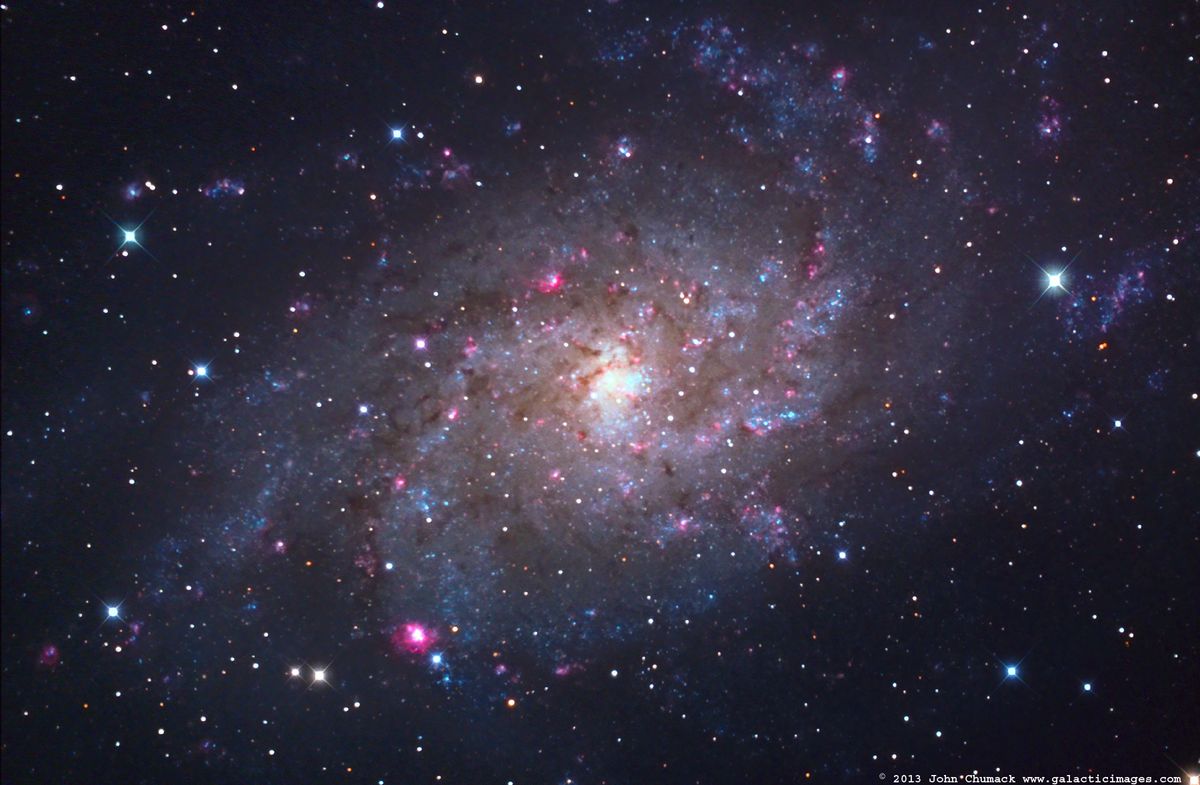 Stargazer Sees a Pink Space Pinwheel (Photo) | Space