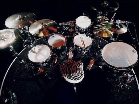 Drum kits of the pros: stars' live and studio drum setups in pictures ...