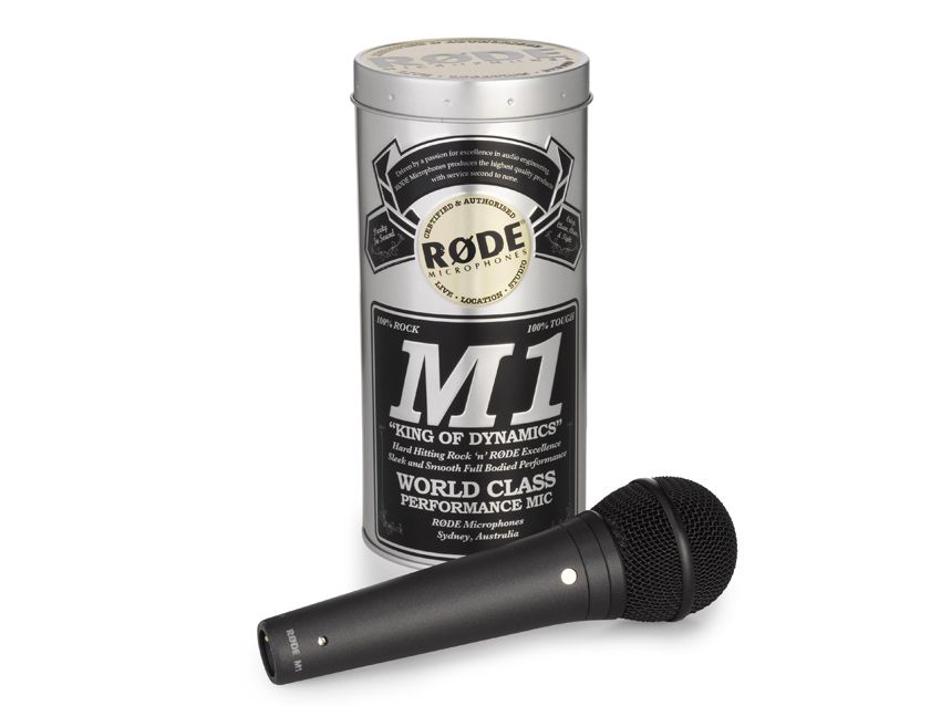 Rode guarantees "rock 'n' roll" M1 mic for life | MusicRadar