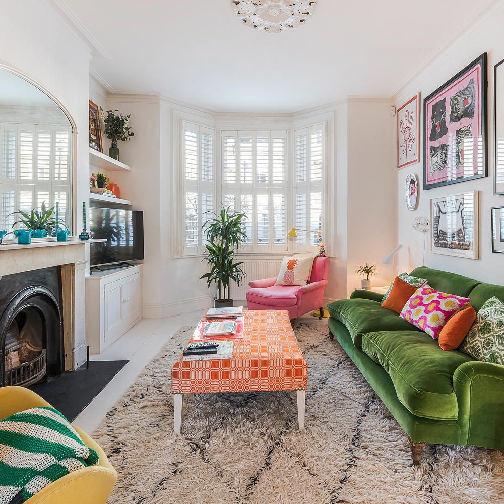 Calling all colour lovers! See inside this rainbow maisonette in London ...