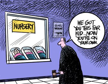 7 cartoons about the end of Roe vs. Wade | The Week