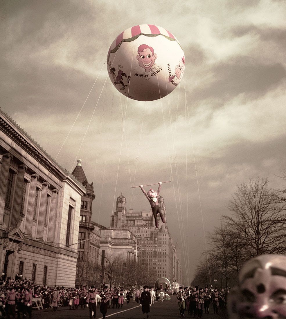 These vintage Macy's Thanksgiving Day Parade balloons offer a ...