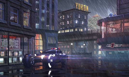 How to design a Blade Runner-style street scene | Creative Bloq