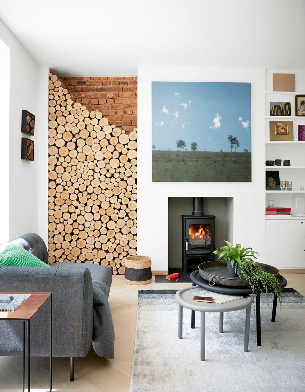 Tour this modern Scandi style London home with a beautiful rear extension