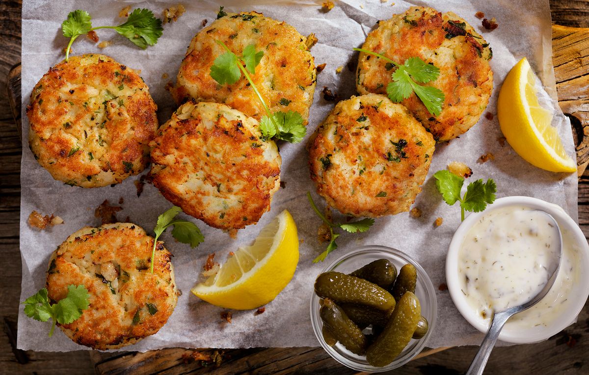 Mini fishcakes | American Recipes | GoodtoKnow