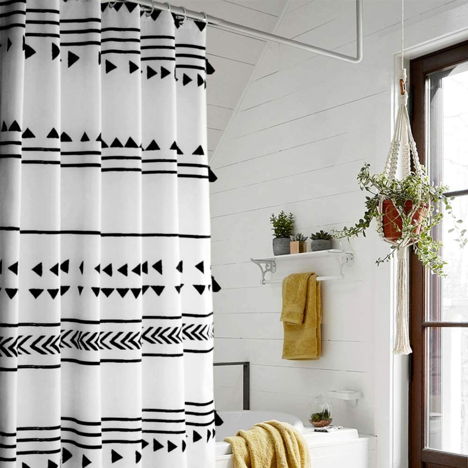 9 best shower curtains to elevate your bathroom | Real Homes