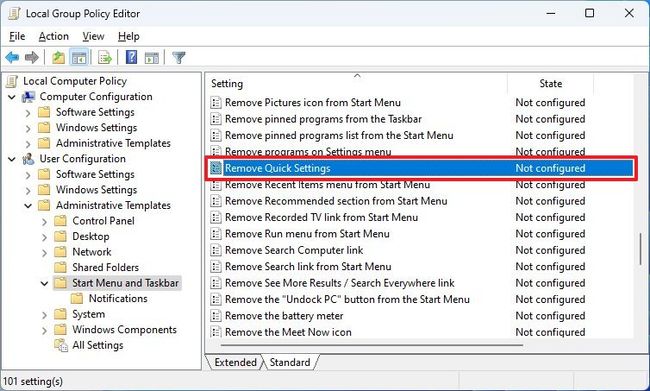 How to disable Quick Settings and Notifications flyouts on Windows 11 ...