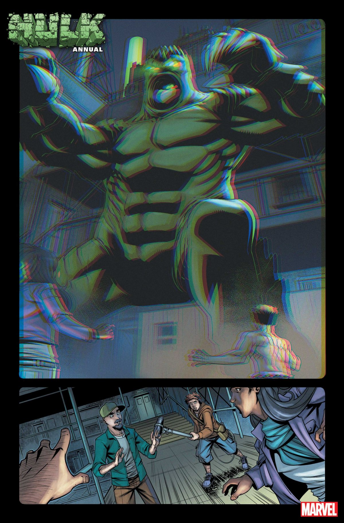 The Hulk Annual #1 goes 'found footage' horror with a group of Hulk ...