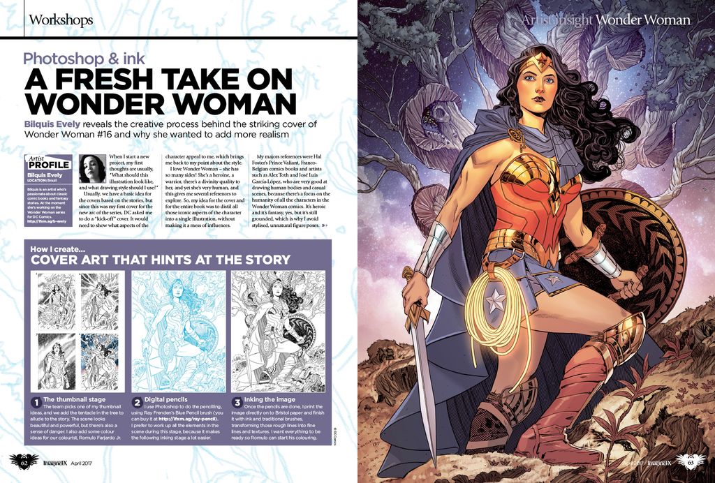Pro artists help you power up your comic skills in the latest issue of ...