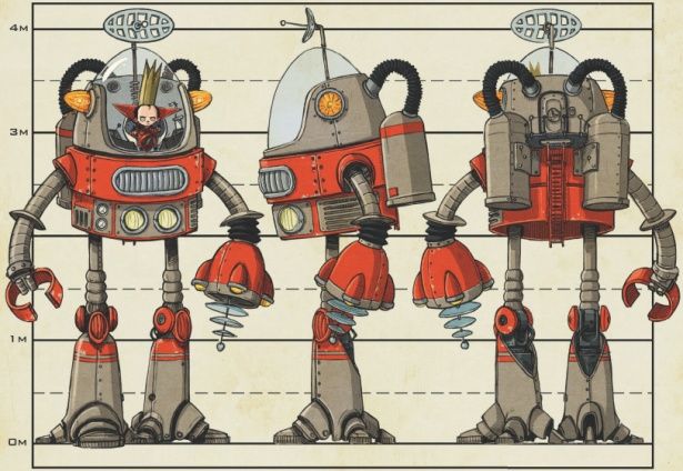 Character design: the Warbot MkIV! | Creative Bloq