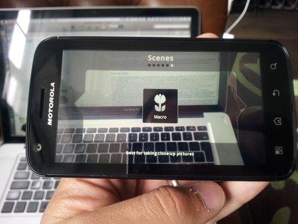 Motorola Atrix: Camera - Motorola Atrix review | TechRadar
